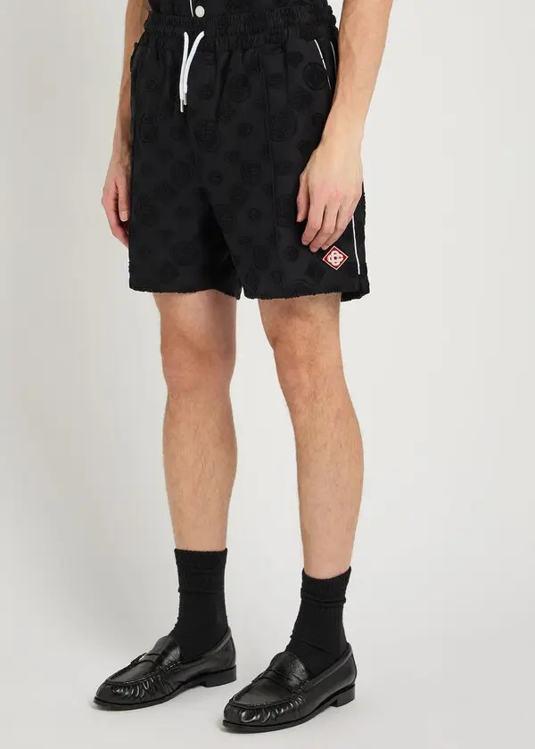 Casablanca Logo Terry Shorts