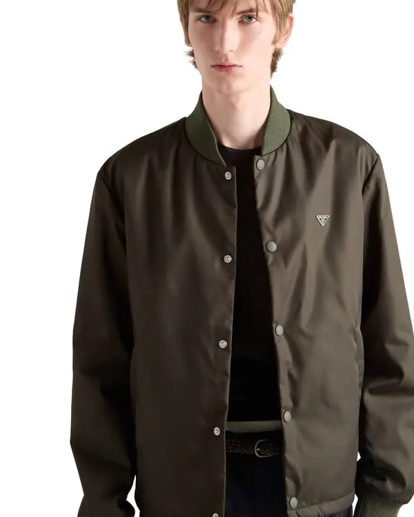 Prada Re-nylon Bomber Jacket