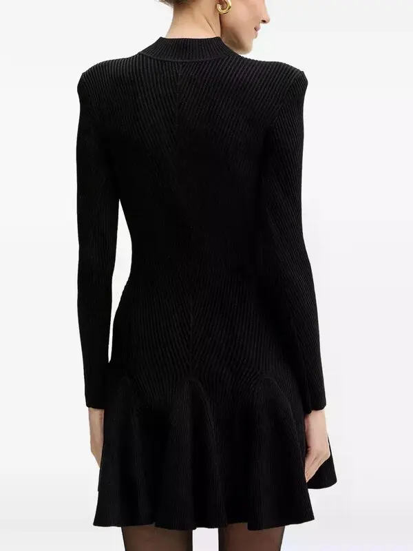 Retrofete Sydonie Ribbed-knit Mini Dress