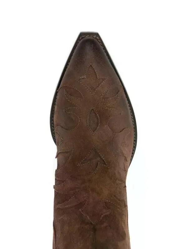 Sartore Embroidered-detail Boots