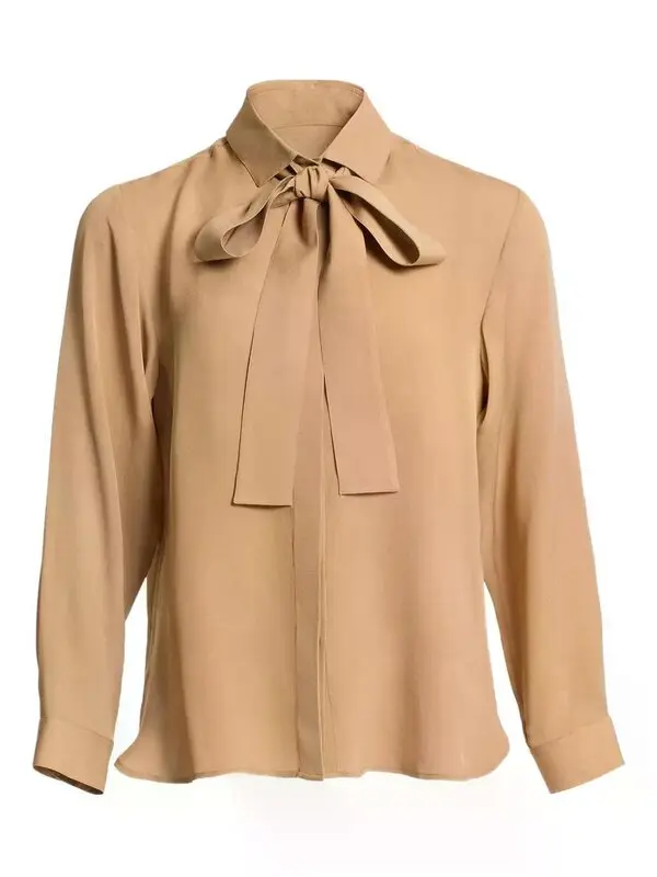Elie Saab Silk Shirt - Neutrals