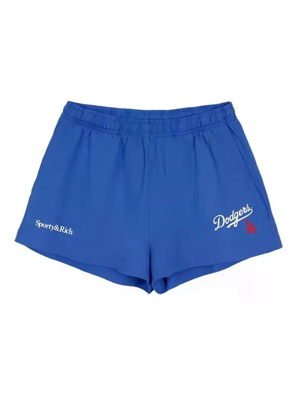 SPORTY & RICH Cotton Shorts