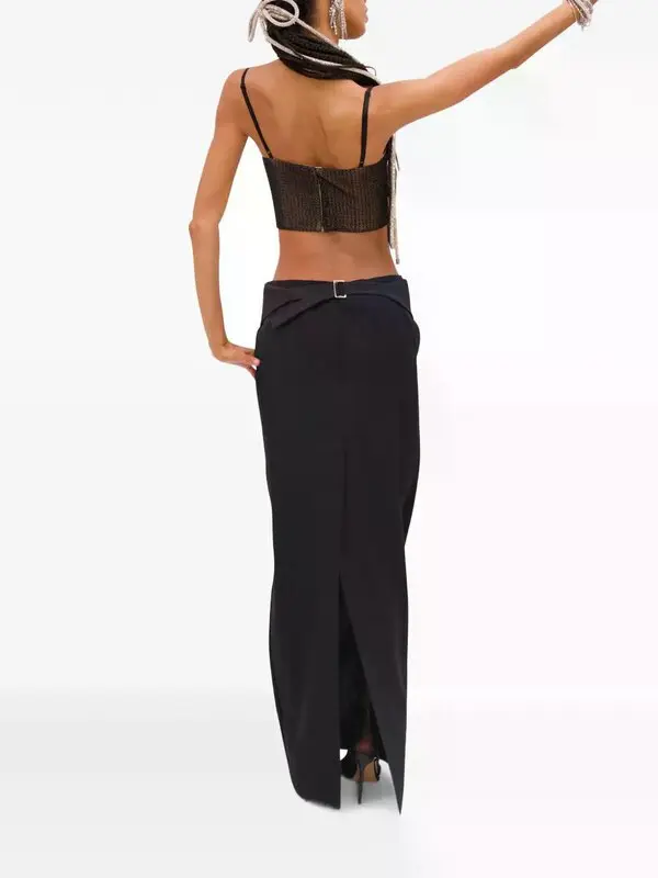 AREA Crystal Embellished Top