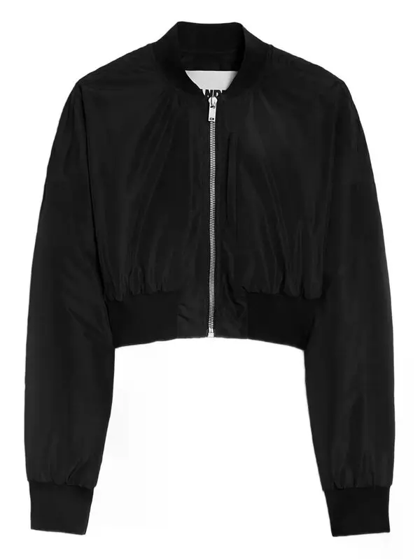 JIL SANDER Padded Zip-up Bomber Jacket