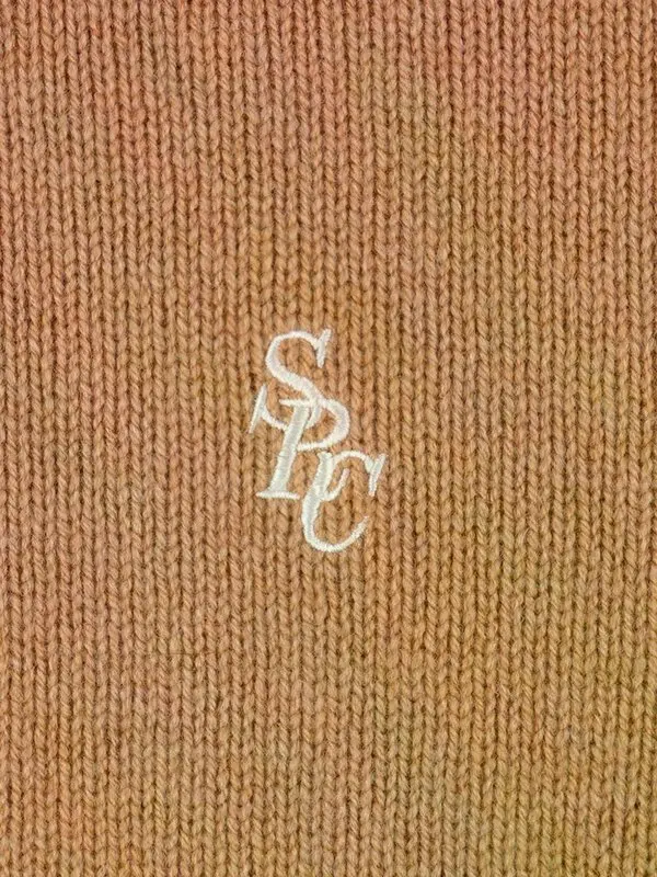 SPORTY & RICH Logo-embroidered Turtleneck Sweater