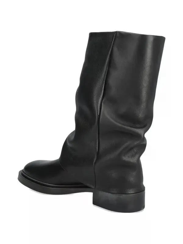 SUMMERY COPENHAGEN Gathered Ankle Boots