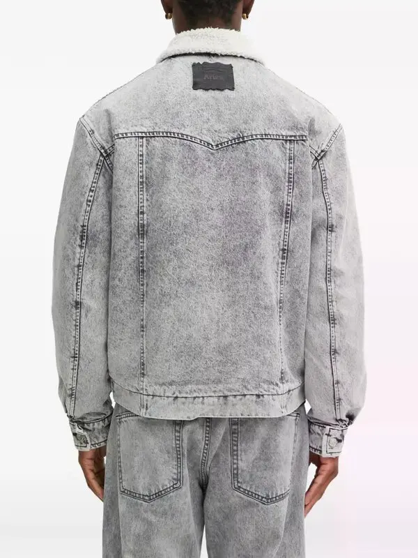 Aries Sherpa-collar Denim Jacket