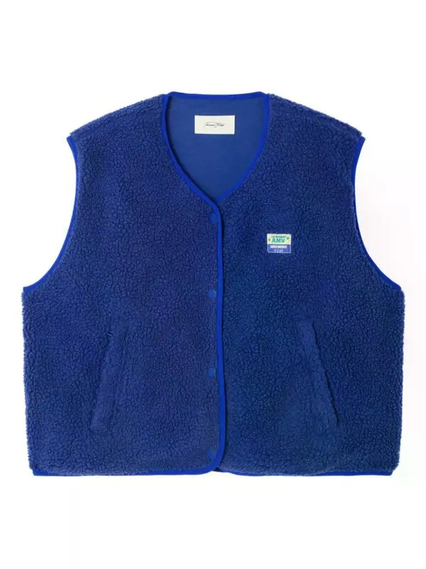 American Vintage Sleeveless Jacket - Blue