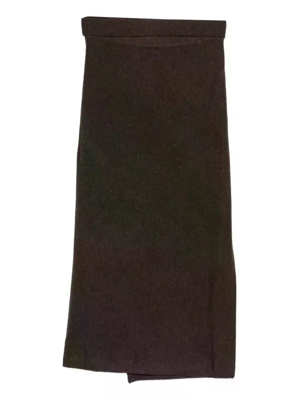 GRAN SASSO Panelled Midi Skirt