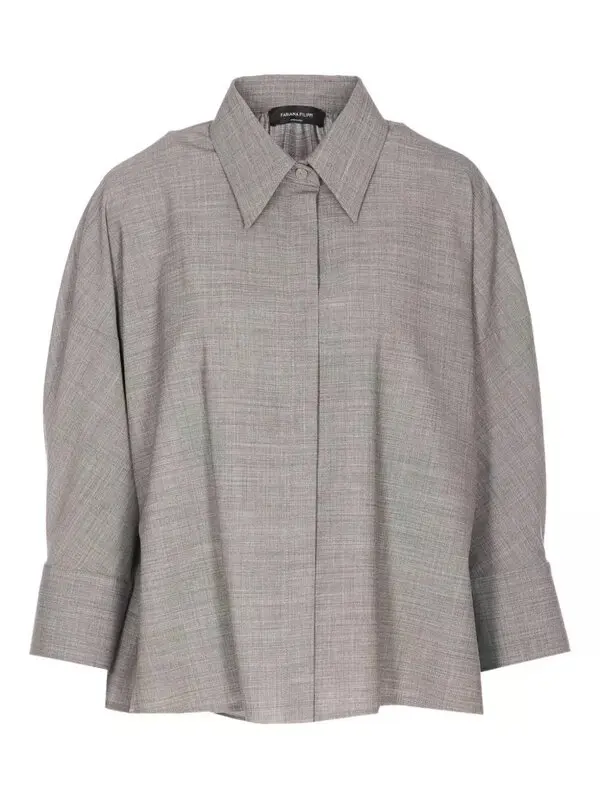 Fabiana Filippi Button-up Shirt With Pointed Collar