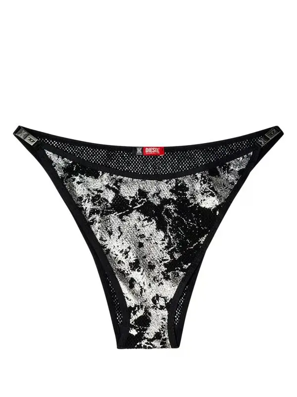 DIESEL® X Savage X Fenty Foiled Briefs - Silver