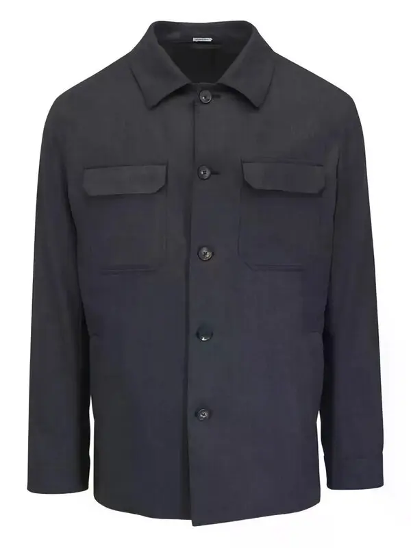 ATELIER MUNRO Flannel Pocket Overshirt