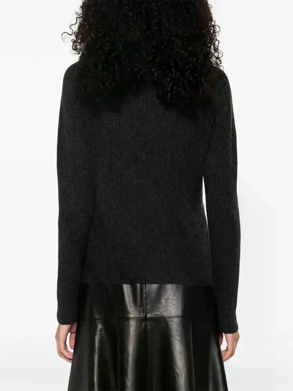 GRAN SASSO Turtleneck Ribbed Sweater