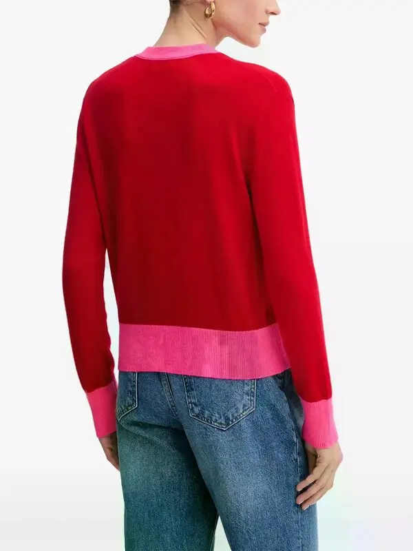 From Future V-neck Button Cardigan