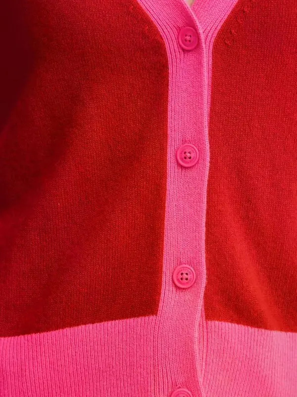 From Future V-neck Button Cardigan