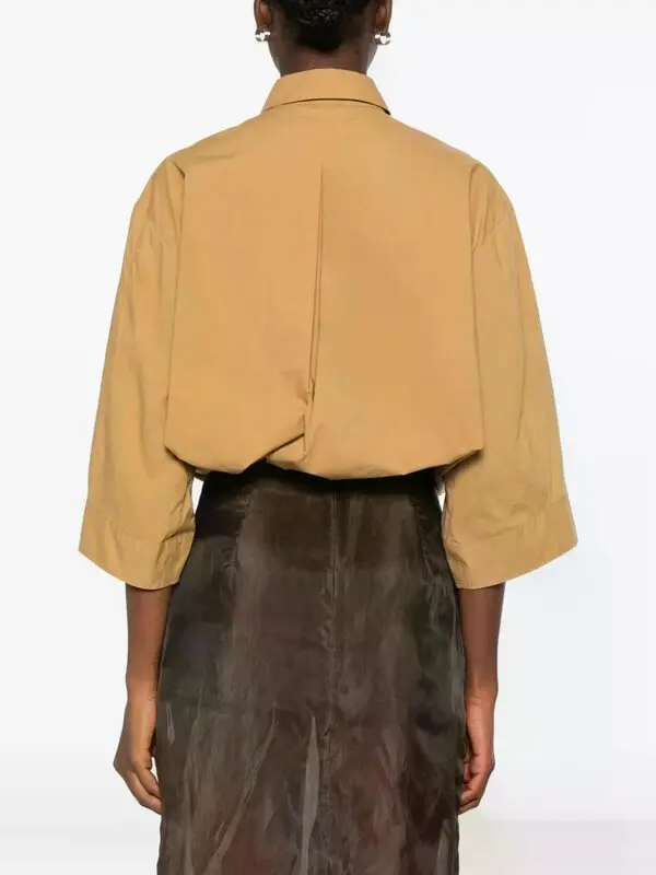 FORTE_FORTE Tie-detail Shirt