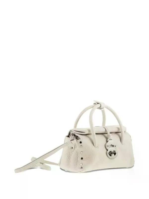 ZANELLATO Baby Dotta® Grained-leather Tote Bag