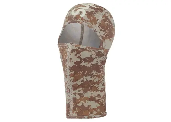 Supreme Heat Reactive Digi Camo Balaclava - Brown