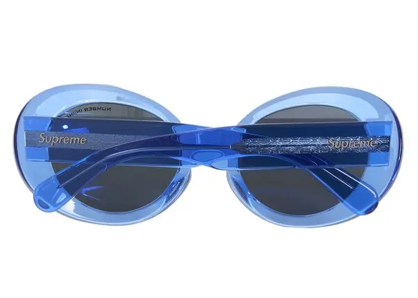 Supreme Number Ine Sunglasses - Blue