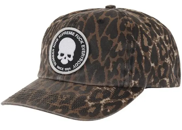 Supreme Number Ine 6panel - Leopard