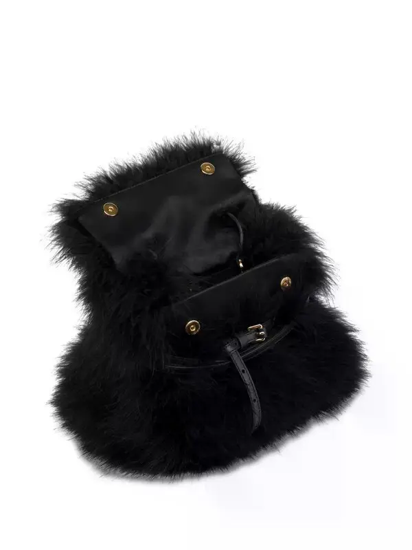 Moschino Tie Me Tote Bag - Black