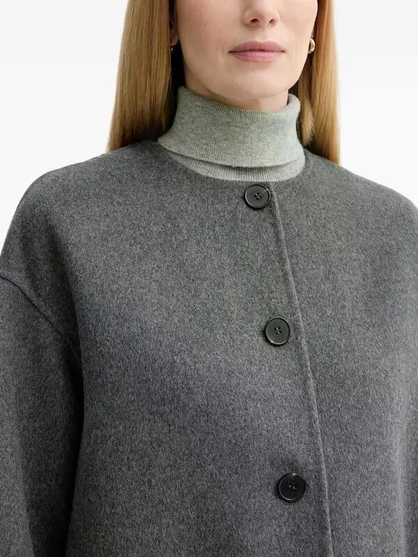Marc O'polo Button Pocket Coat - Grey