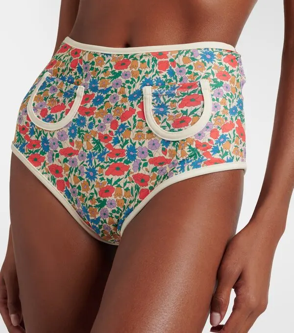 MONTCE Polly Floral Bikini Bottom - Multicoloured