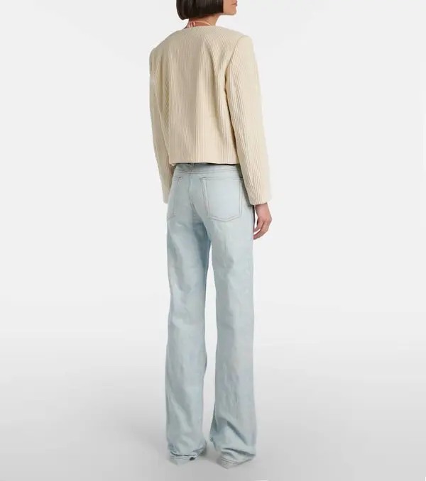 Etro Pegaso Embroidered Flared Jeans