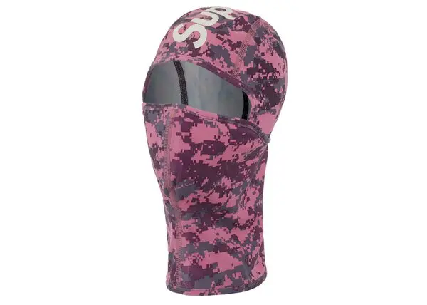 Supreme Heat Reactive Digi Camo Balaclava - Pink
