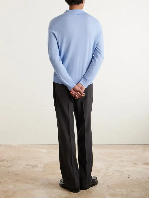 Paul Smith Merino Wool Polo Shirt