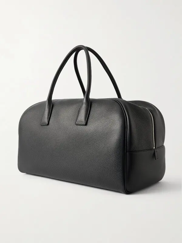 Saint Laurent Full-grain Leather Duffle Bag