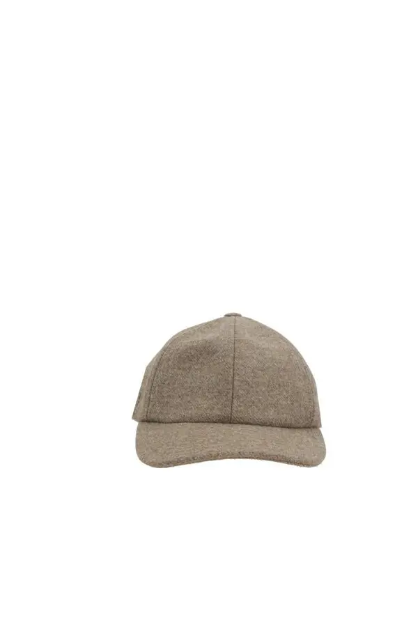 Isabel Marant Wool Baseball Cap - Light Khaki
