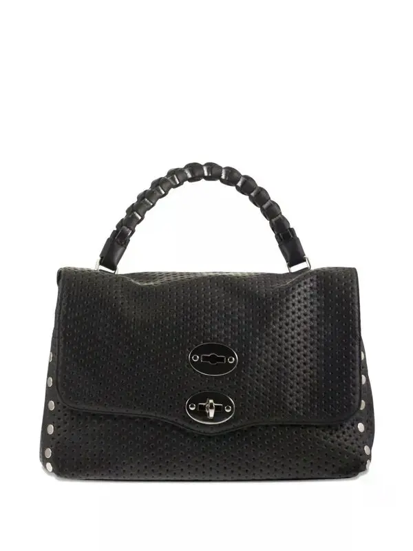 ZANELLATO Baby Postina® Venissa Studded Leather Tote Bag