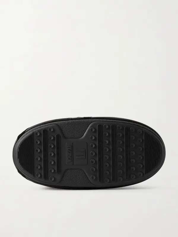 Moncler Moon Boot Icon Low Gaiter Snow Boots - Brown