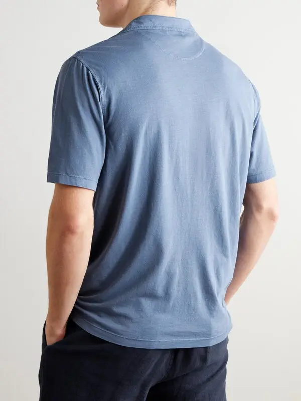 Hartford Lyocell And Cotton-blend Polo Shirt