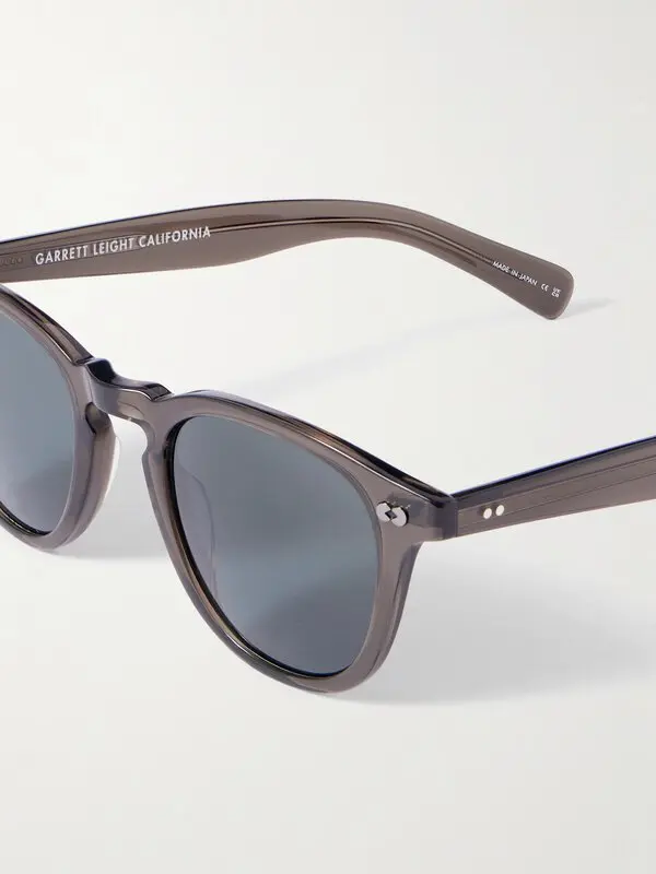 Garrett Leight Hampton X Round-frame Sunglasses