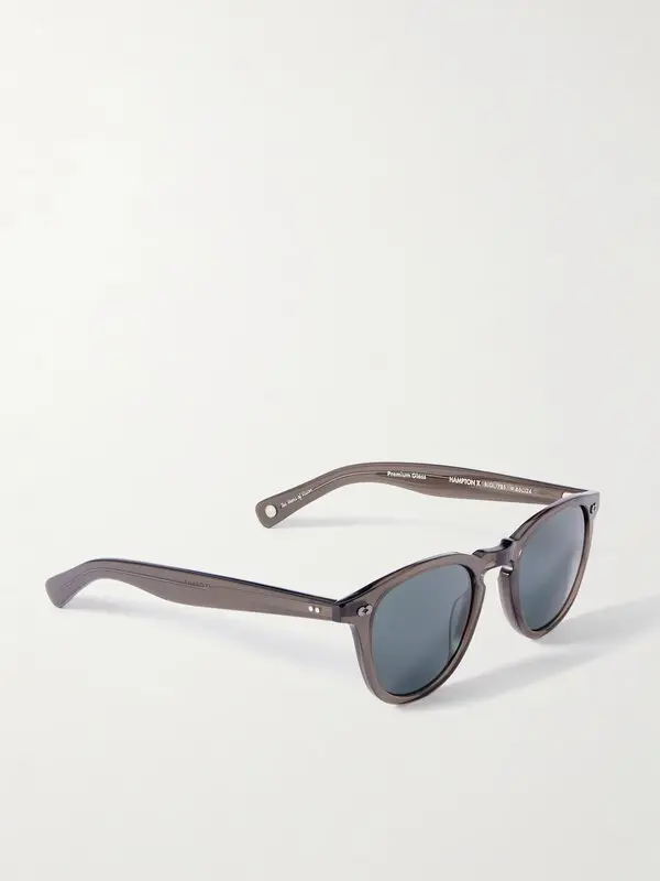 Garrett Leight Hampton X Round-frame Sunglasses