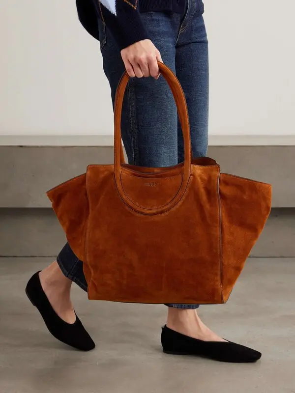 Staud Maude Suede Tote