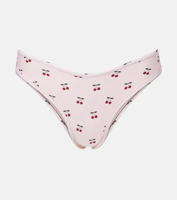 MONTCE Lulu Printed Bikini Bottoms - Pink
