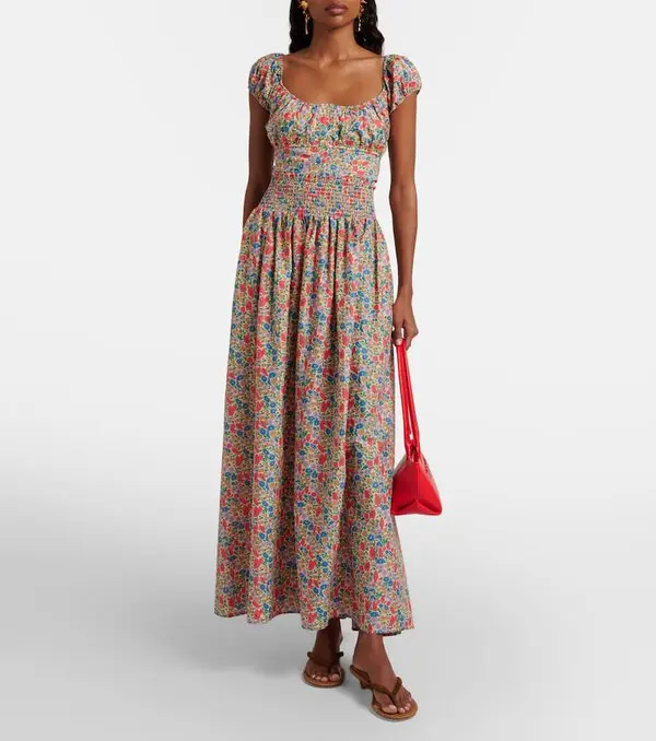 MONTCE Millie Floral Cotton Top - Multicoloured