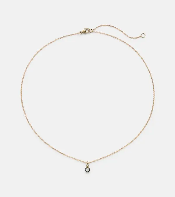 STONE AND STRAND The Shadow Diamond Choker - Gold