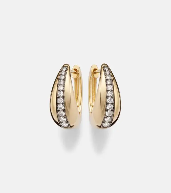 STONE AND STRAND 10kt Diamond Stud Earrings - Gold