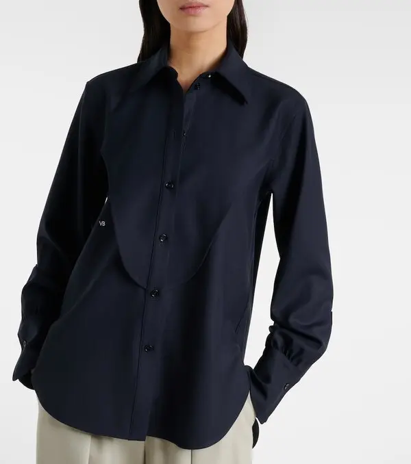 Victoria Beckham Oversized Shirt - Blue