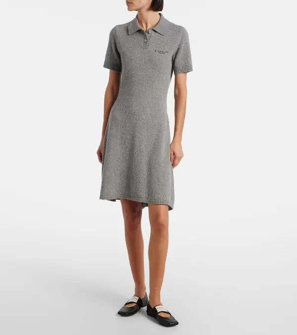 Givenchy Wool And Cashmere Polo Dress