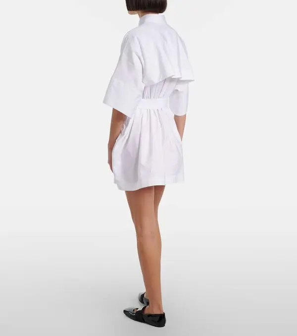 Givenchy Cotton Poplin Shirt Dress - White