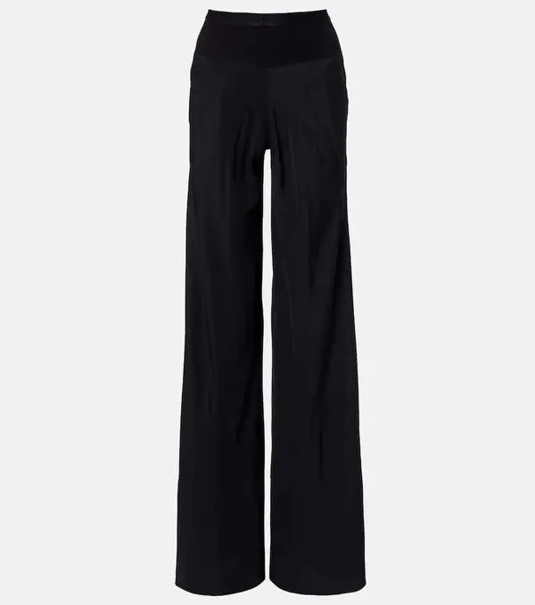 Rick Owens Satin Wide-leg Pants