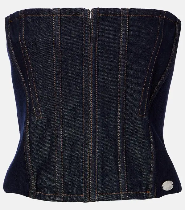 JEAN PAUL GAULTIER Denim Corset