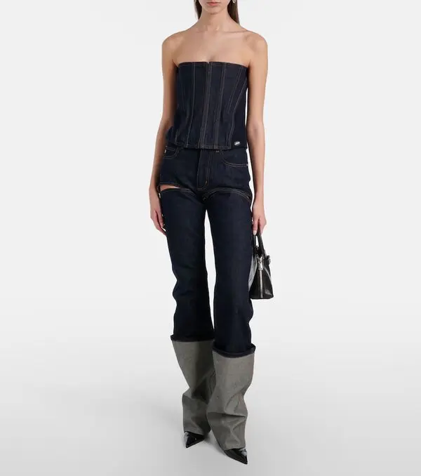 JEAN PAUL GAULTIER Denim Corset