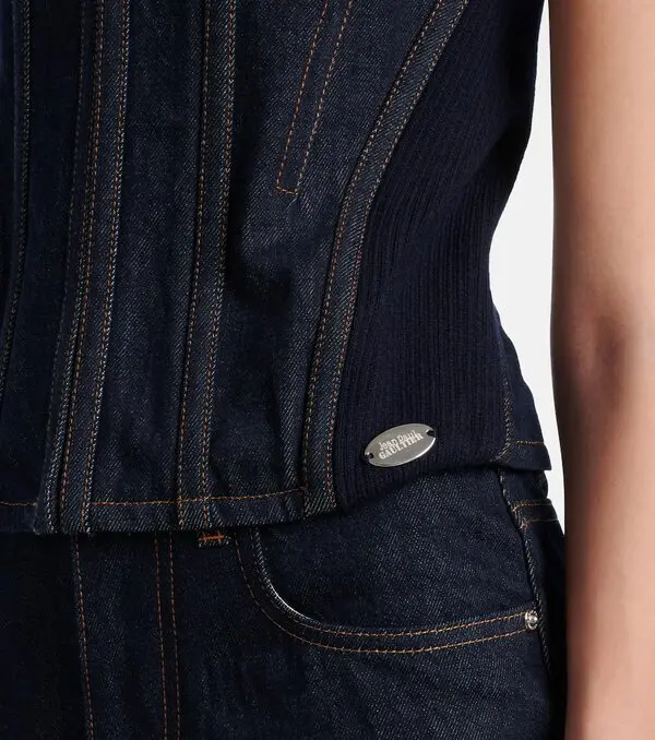 JEAN PAUL GAULTIER Denim Corset