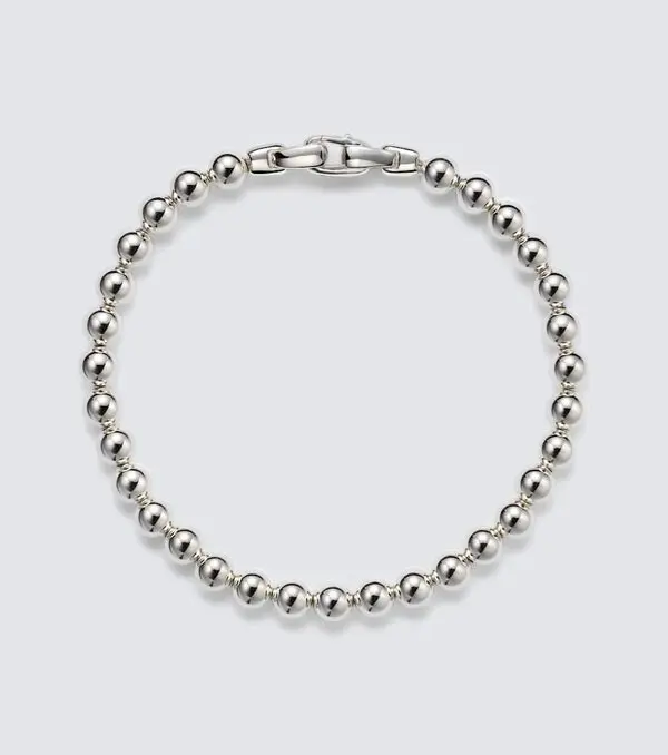 David Yurman Sterling Bead Bracelet - Silver